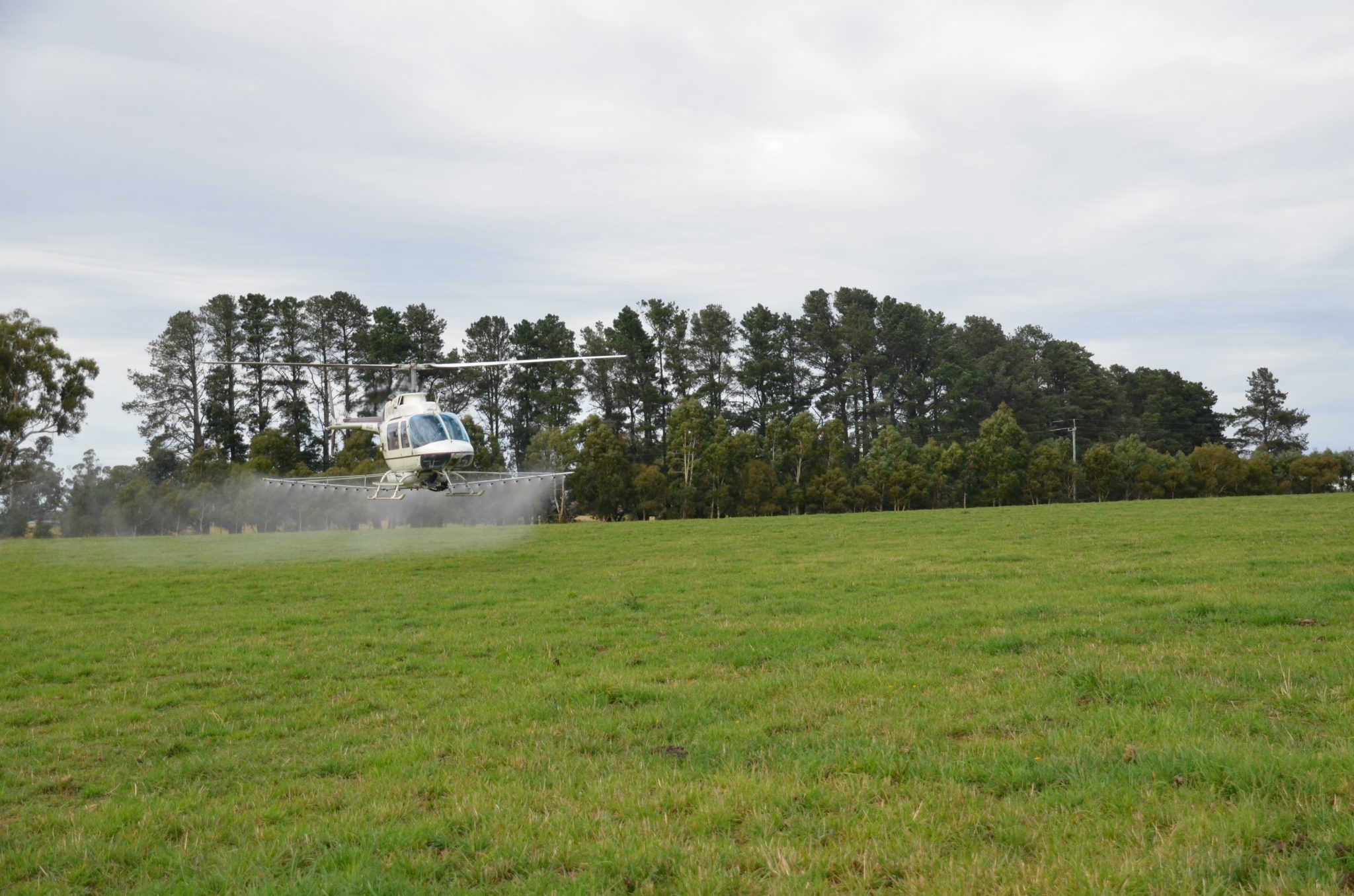 Agricultural Spraying | Orange Helicopters